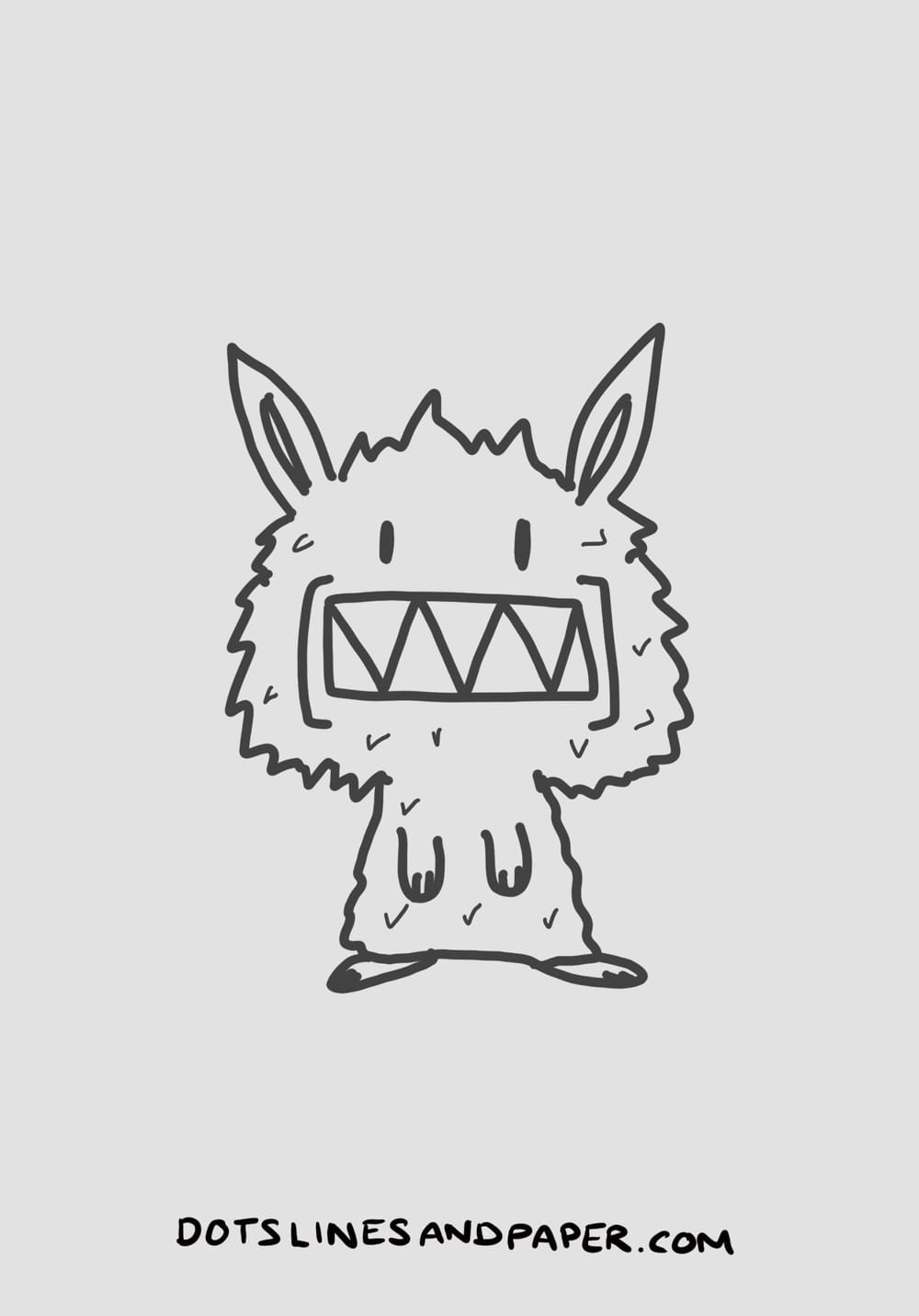 12 Easy Monster Drawing Ideas