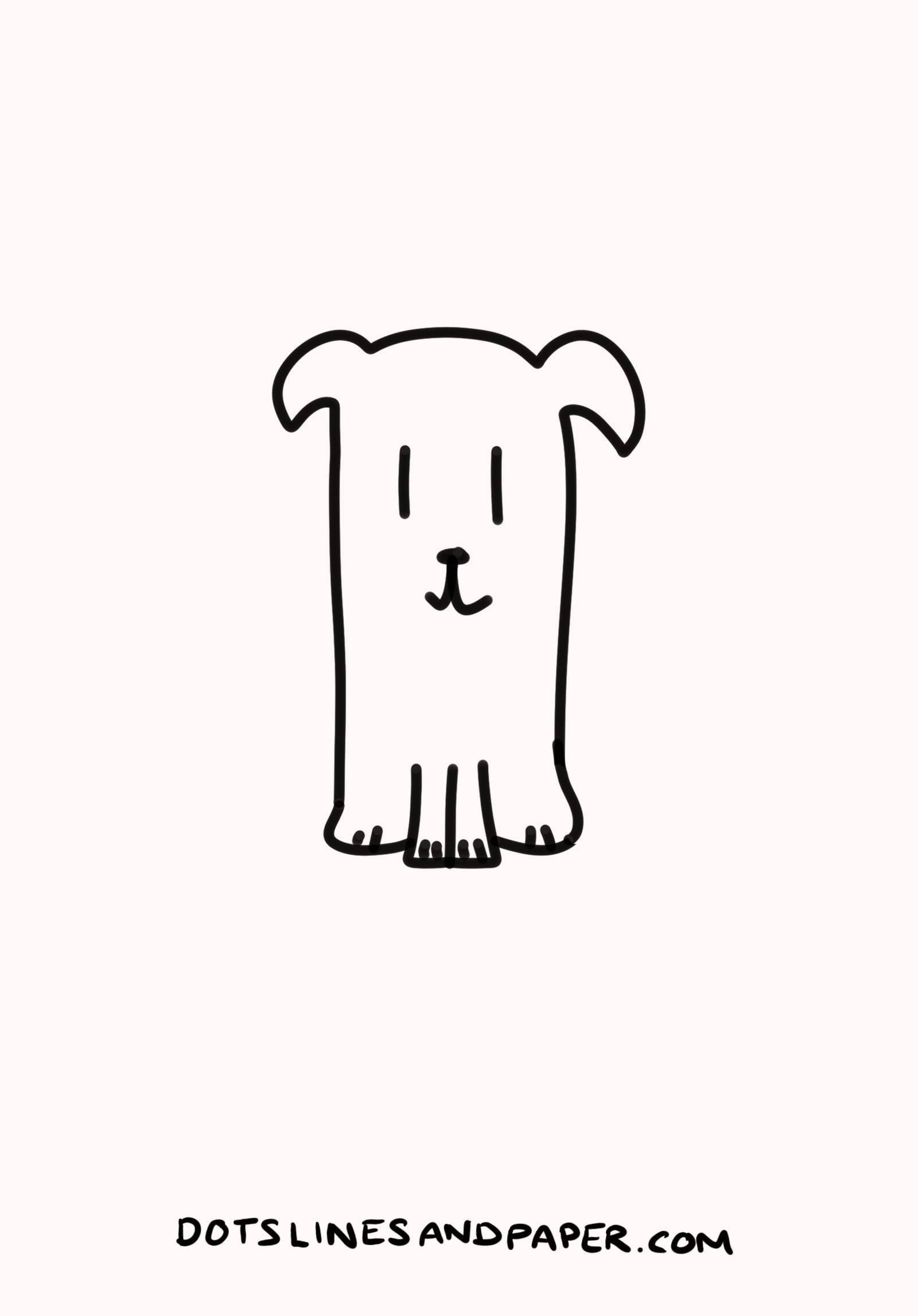 12 Easy Dog Drawing Ideas 🐶
