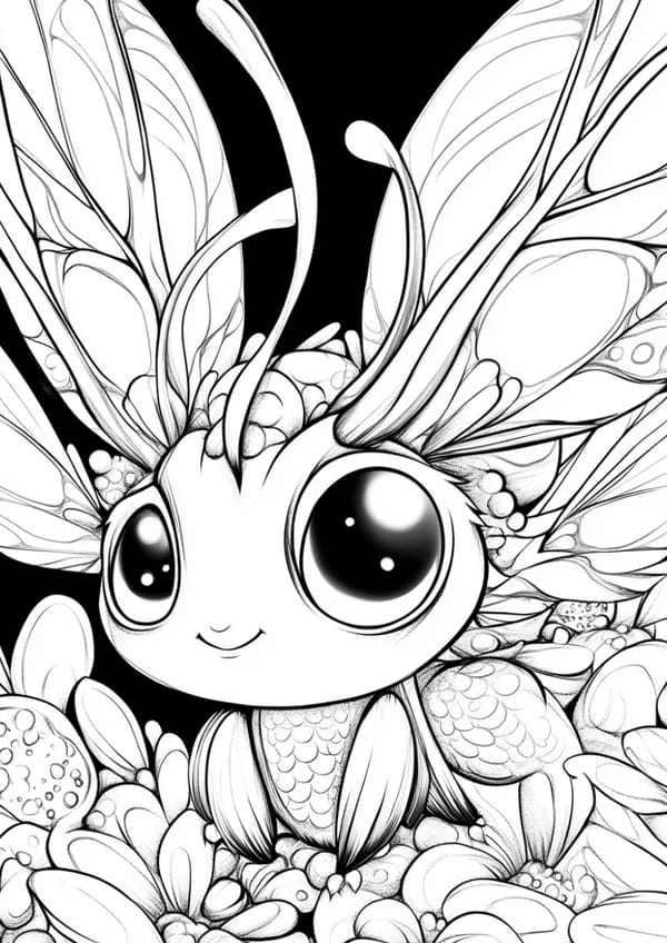 57 Cute Fantasy Creature Colouring Pages 🦄